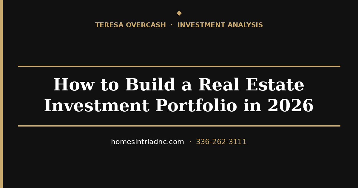 How to Build a Real Estate Investment Portfolio in 2026